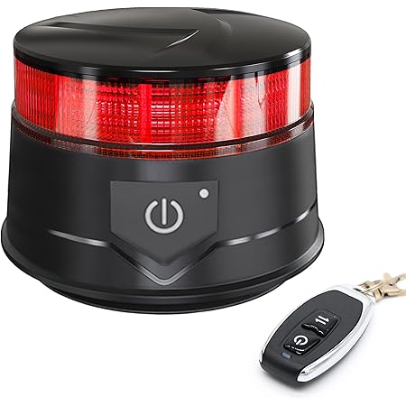Amazon.com: Agrieyes Remote Control Beacon Light, Rechargeable Wireless ...