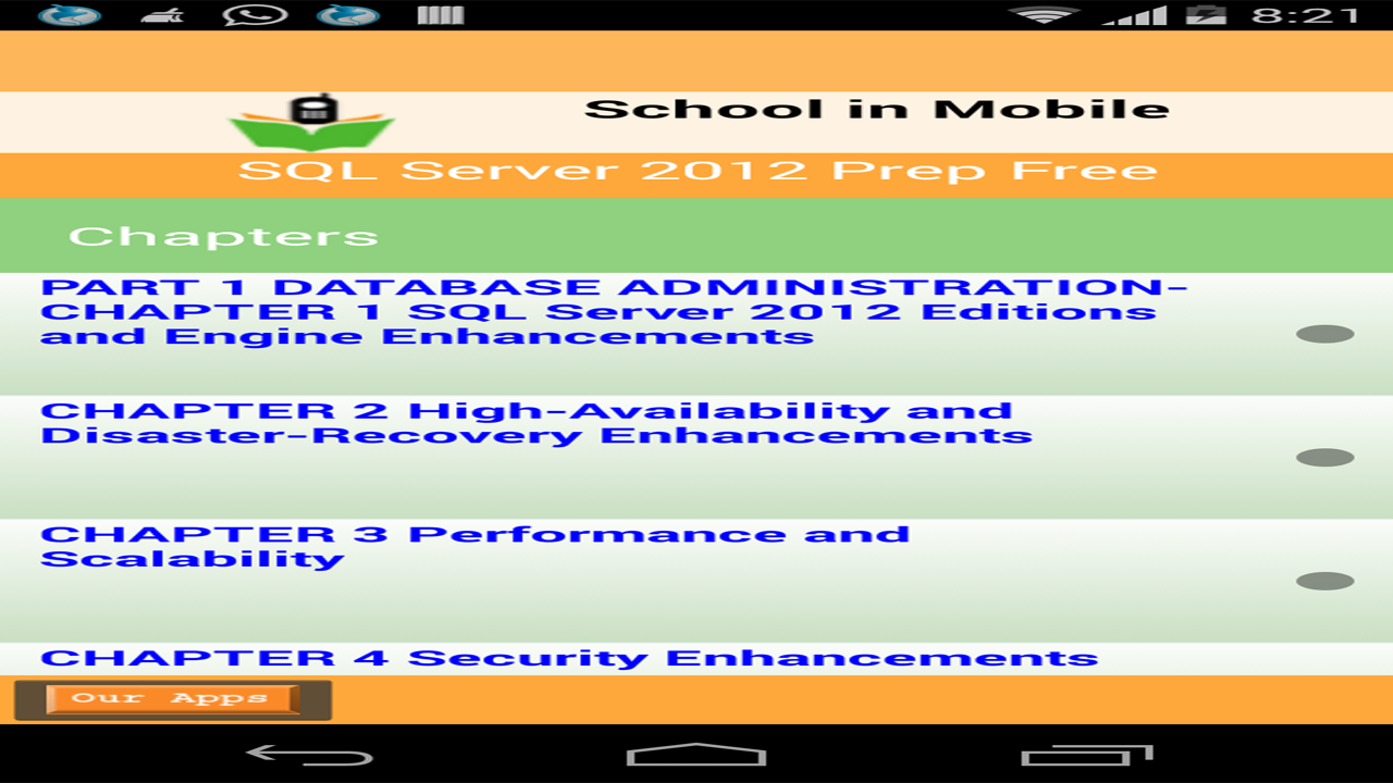 App for SQL Server 2012 Prep Free - App on Amazon Appstore