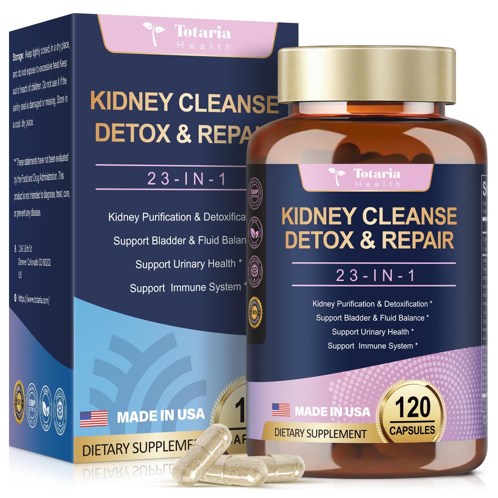 Snapklik.com : Kidney Cleanse Detox & Repair Capsules, Chanca Piedra ...
