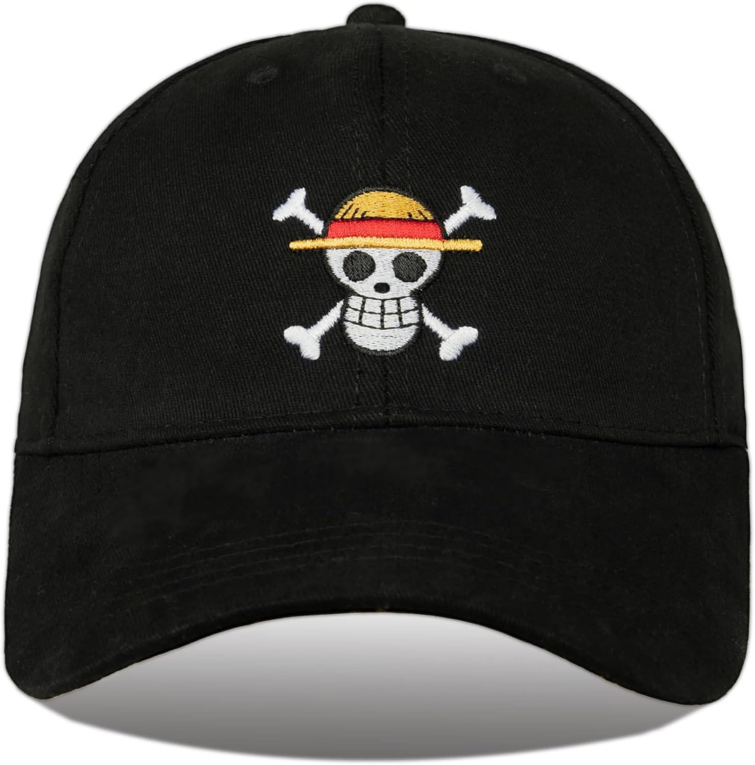 One Anime Piece Hat for Men Baseball Cap Black Dad Hats One Anime Piece ...