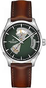 Amazon.com: Hamilton Reloj automático de hombre con esfera verde ...