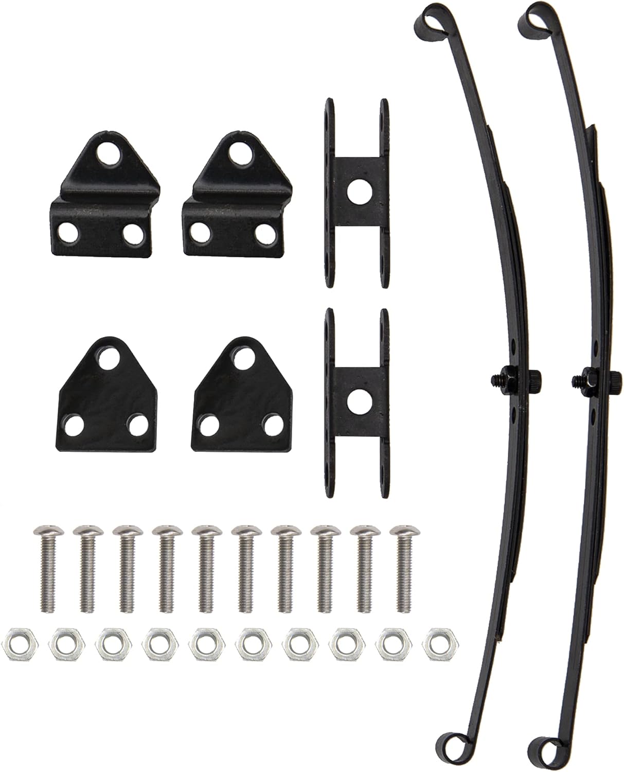 Amazon.com: ShareGoo Hard Leaf Spring Suspension Steel Bar Kit ...