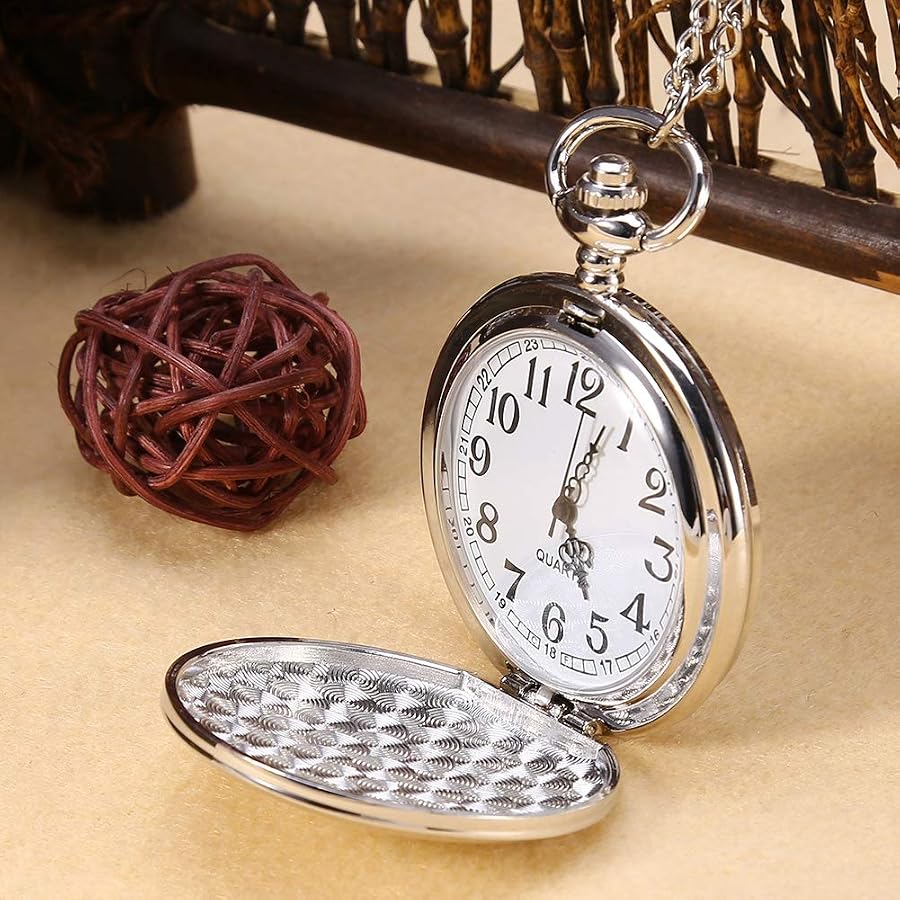 Pocket Watch With Chain