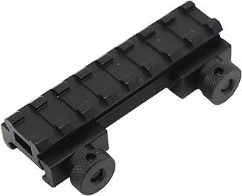 Amazon.com: Zengi 1/2-inch High 8-Slot Flat Top Riser Mount, Picatinny ...