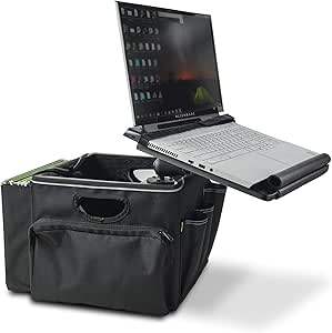 Amazon.com: AutoExec AECRATE-16 Milk Crate Vehicle and Mobile Office ...