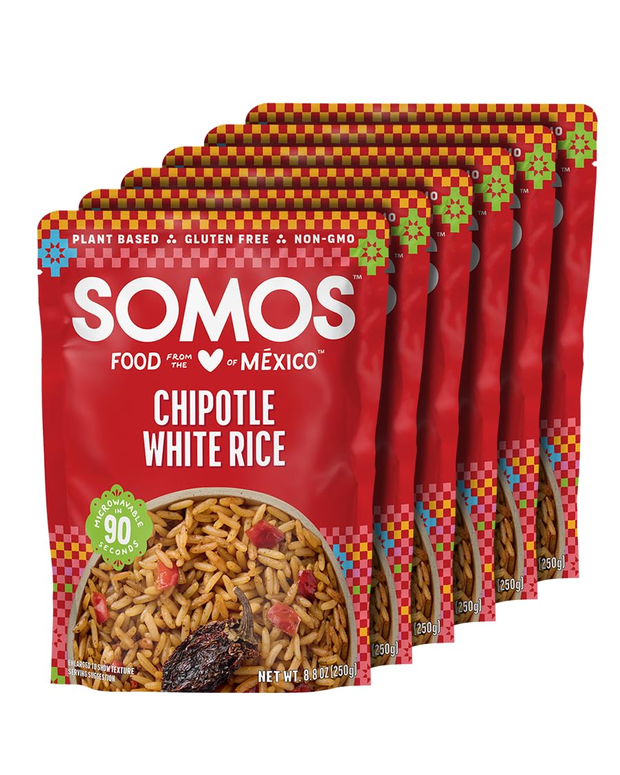 Amazon.com : SOMOS Chipotle White Rice - Gluten Free, Vegan, Non-GMO ...