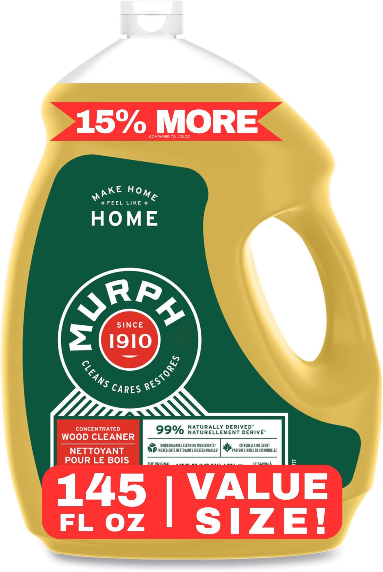 Amazon.com: Murphy Oil Soap, Original Formula 16 fl oz (473 ml) - Pack ...
