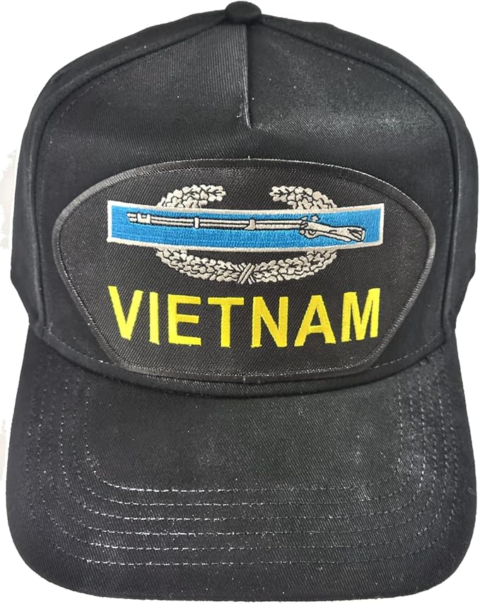 Amazon.com: Vietnam Veteran U.S. Army W/Combat Infantry Badge CIB HAT ...