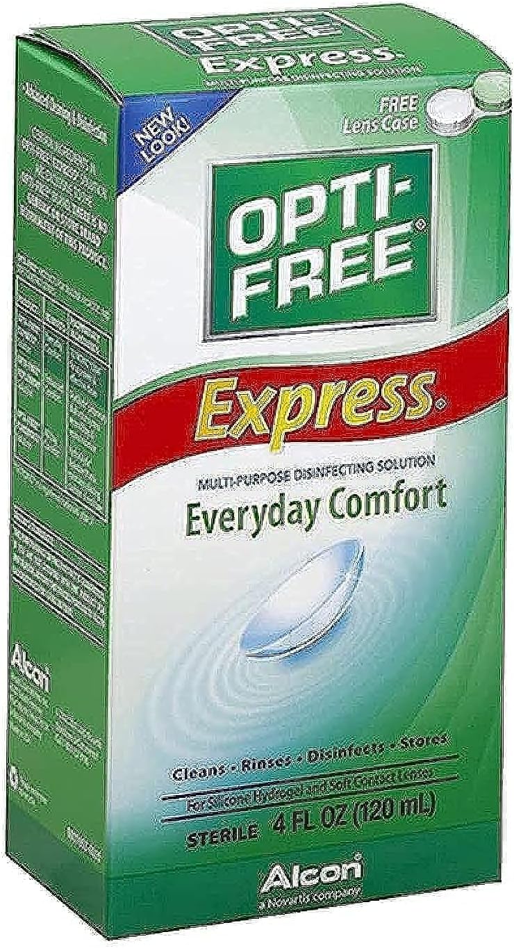 Opti-Free Express Multi-purpose Disinfecting Solution Contact Lens ...