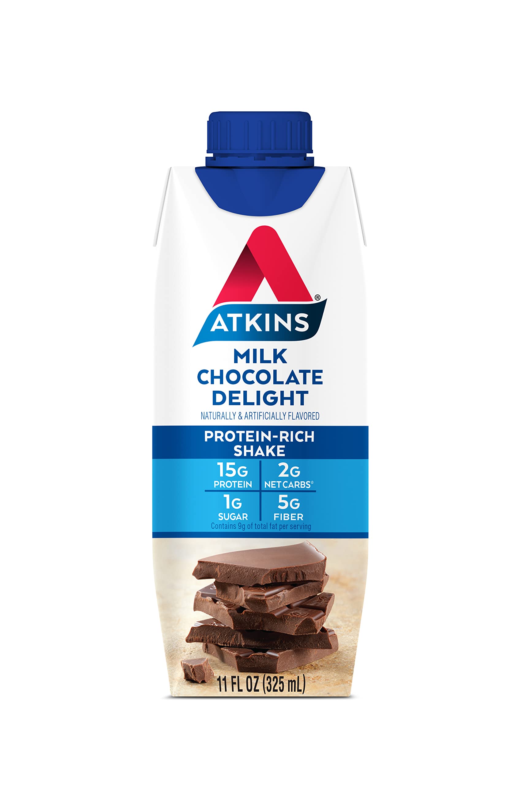 Snapklik.com : Atkins Milk Chocolate Delight Protein Shake