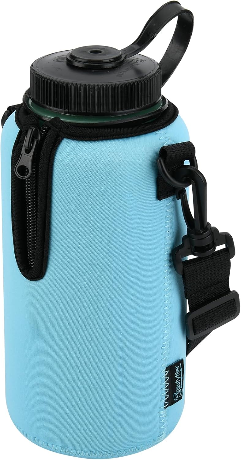 Amazon.com : Beautyflier Neoprene Water Bottle Sleeve Insulator Cooler ...