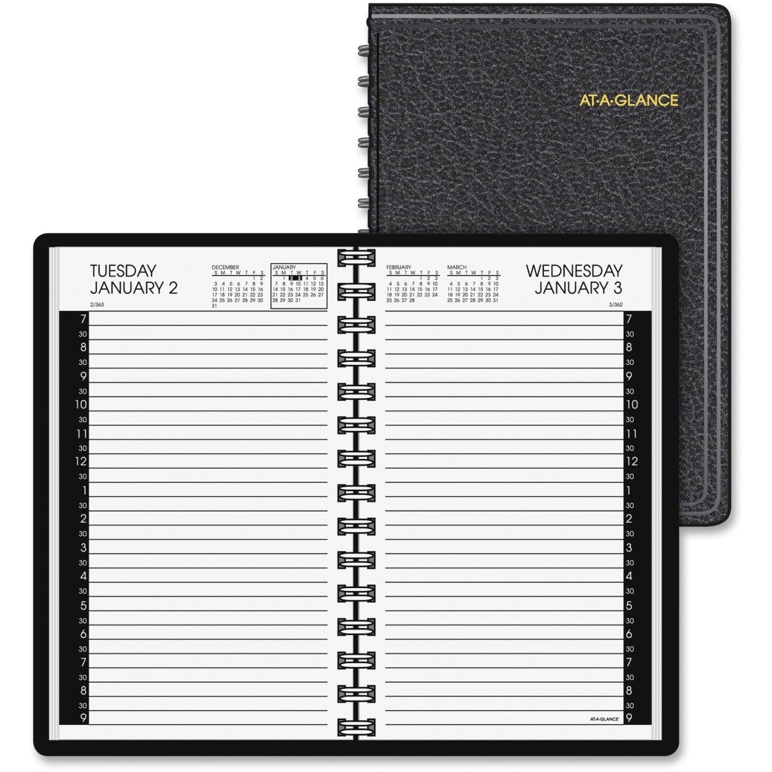 2014 Professional Daily Appointment Book, January-December, Half-Hourly ...