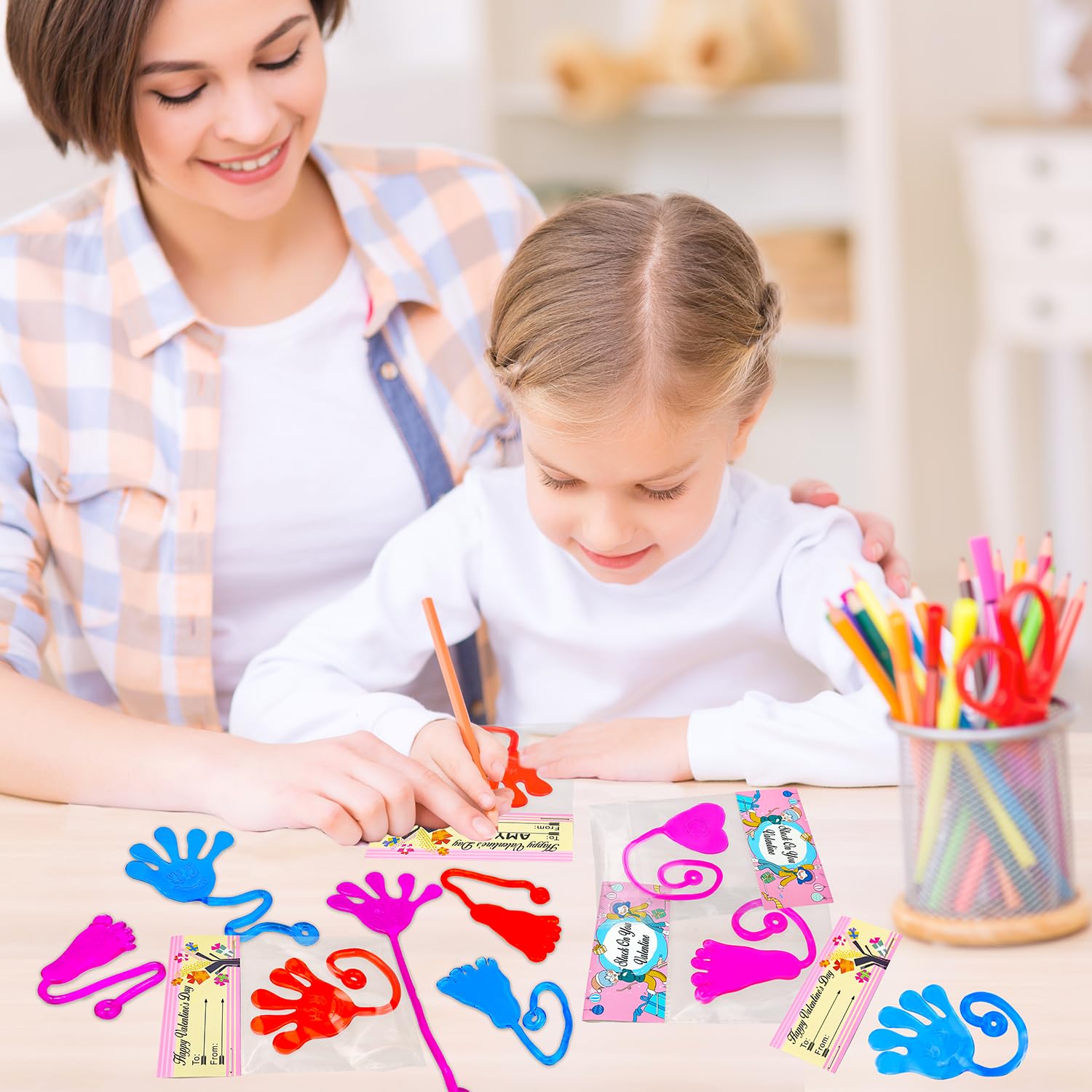 Snapklik.com : Valentines Day Gifts Cards For Kids Classroom, 28-Pack ...