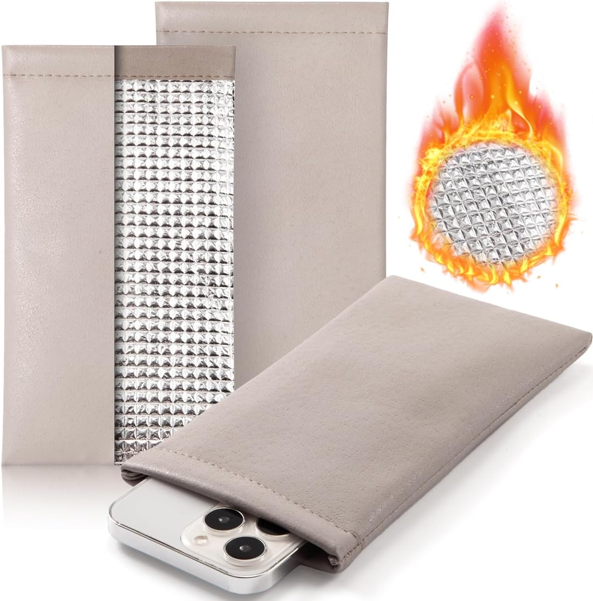 Amazon.com: SAFACUS Thermal Phone Case Prevent OVERHEATING in The Sun ...