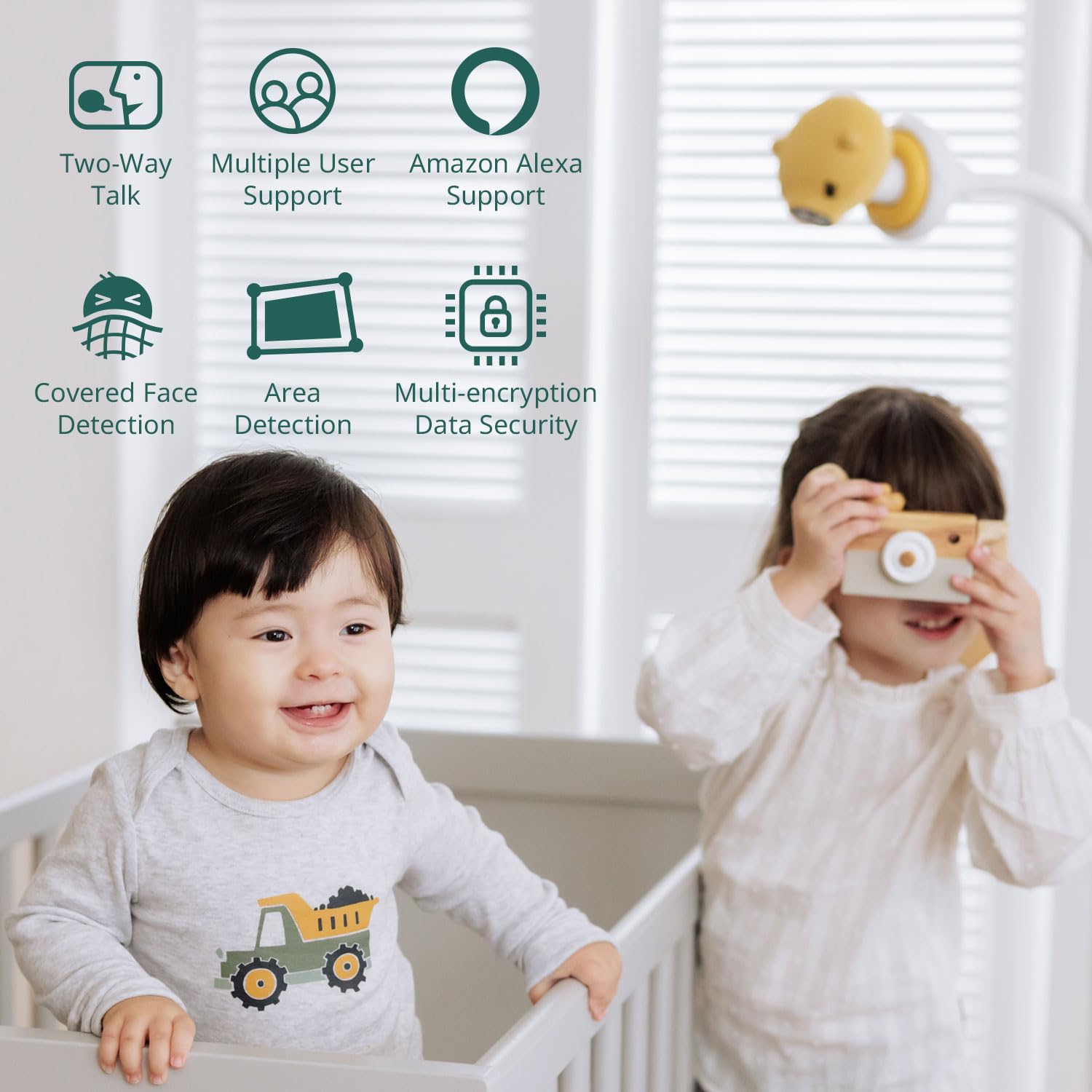 Snapklik.com : Pixsee Play Smart Baby Monitor