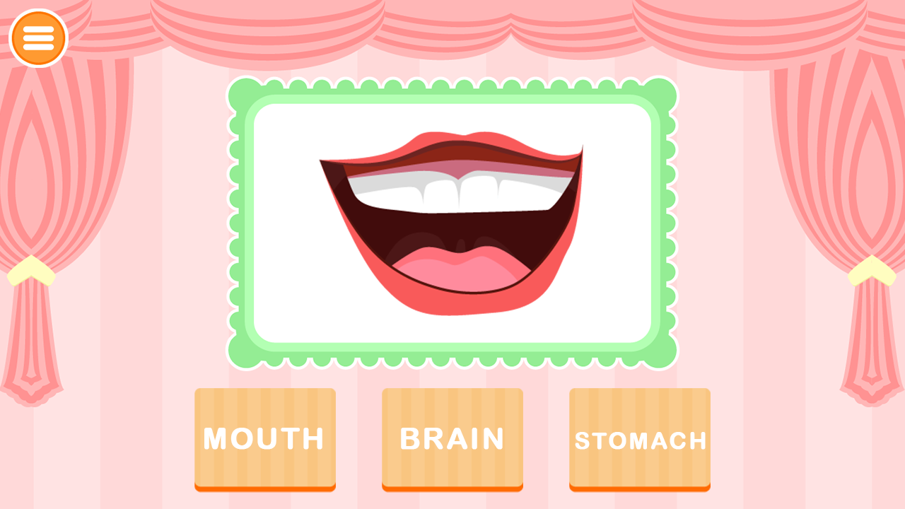 Human Body Parts Learning for Kids-Preschool Games-Amazonアプリストアのアプリ