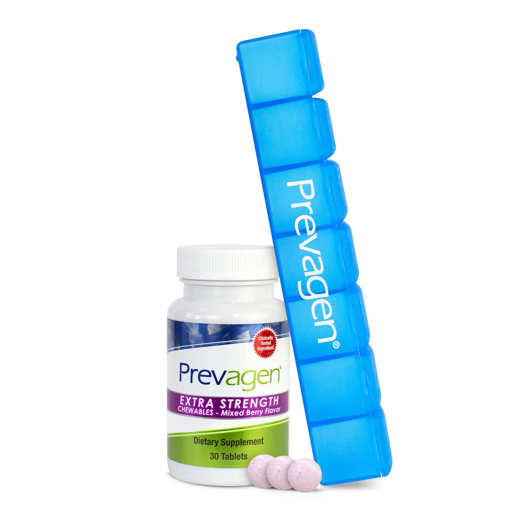 Amazon.com: Prevagen Extra Strength 20mg, 30 Chewables |Mixed Berry ...