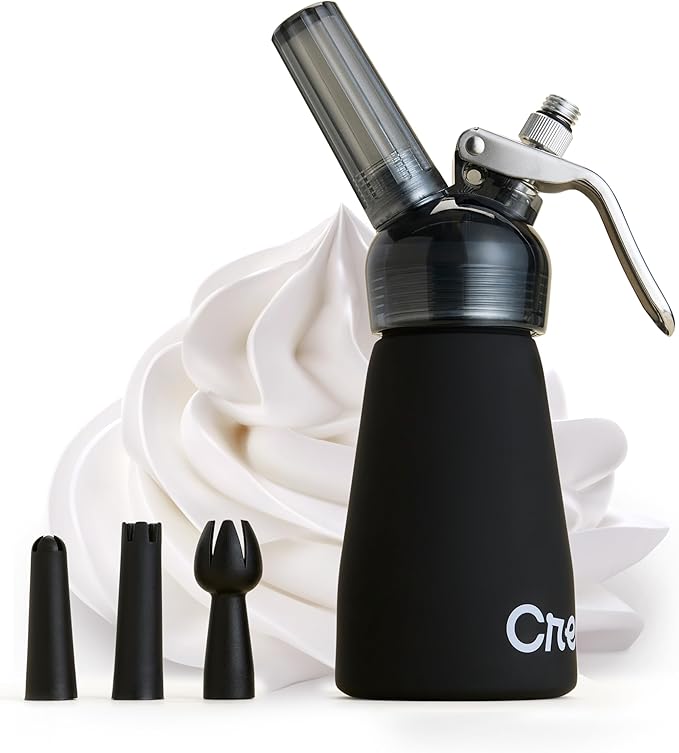 Amazon.com: CreamRight Aluminum Whipped Cream Dispenser with Nozzles ...