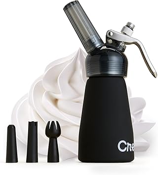 Amazon.com: CreamRight Aluminum Whipped Cream Dispenser with Nozzles ...