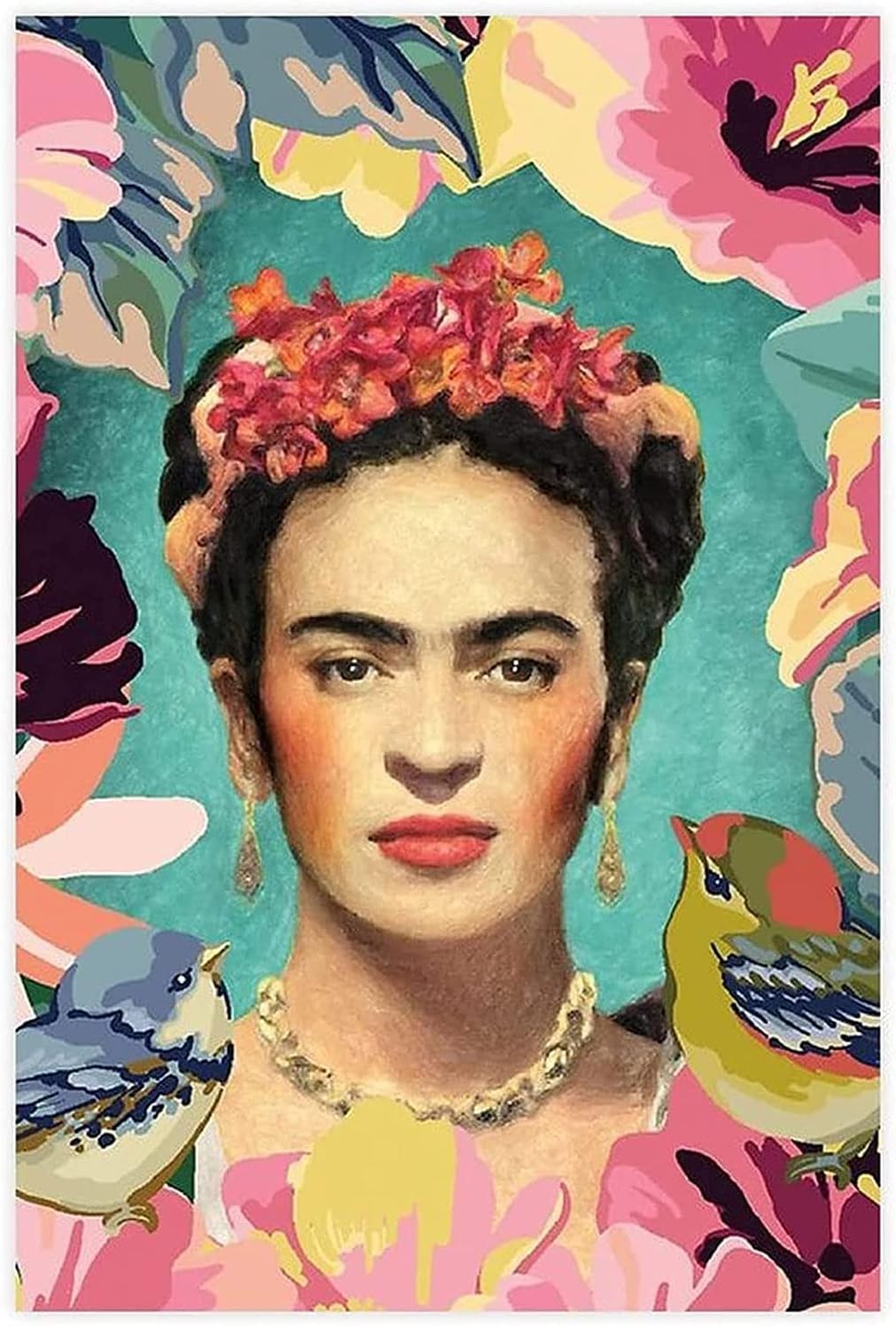 Frida Kahlo Poster Art Wall Art Decor Canvas Poster and Prints No ...
