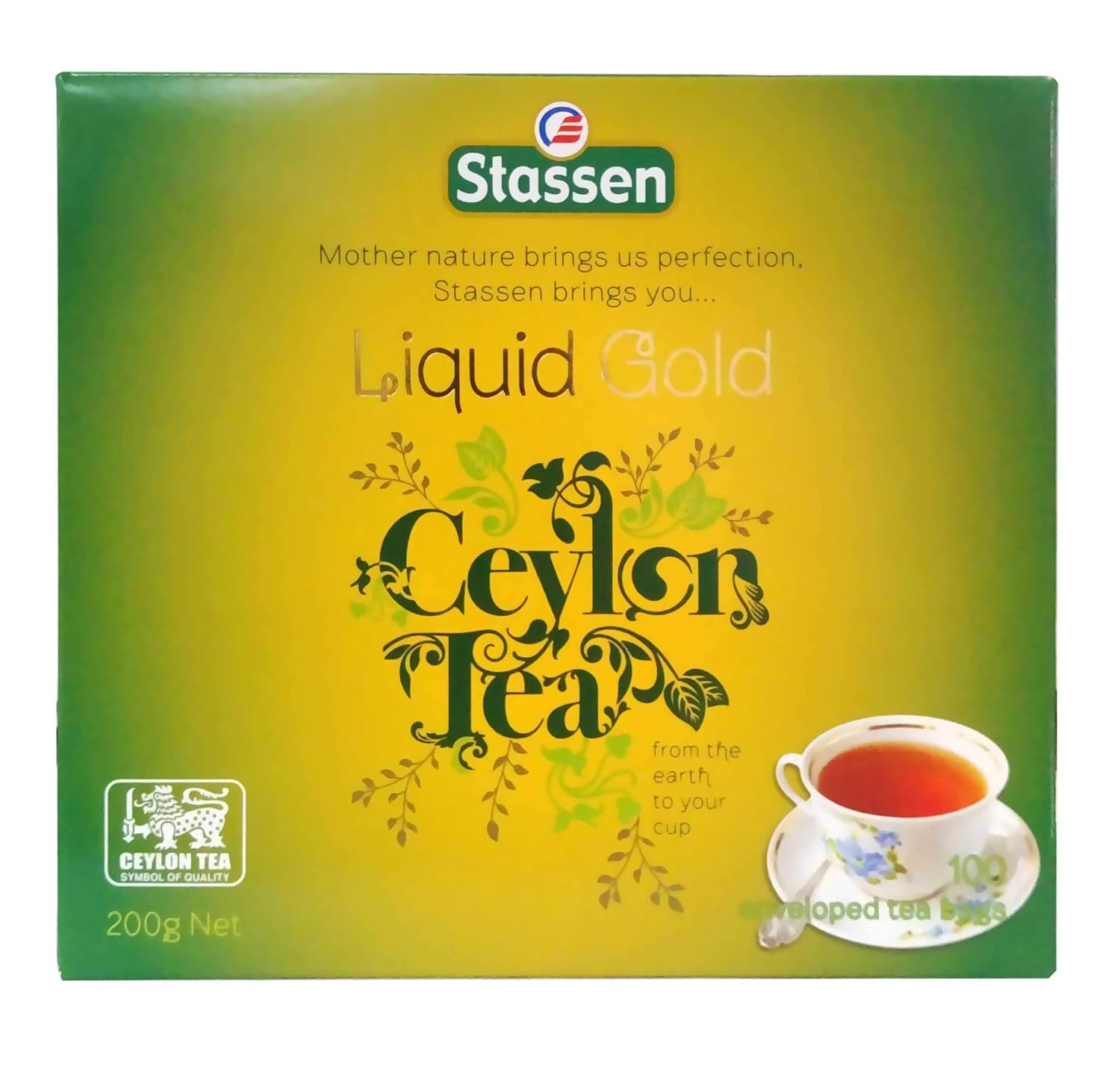 Amazon.com : Stassen Black tea | 100 Tea bags : Grocery & Gourmet Food