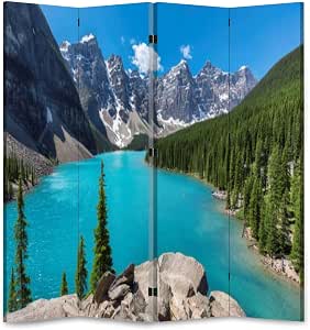 Amazon.com - Wood Screen Room Divider Beautiful Turquoise Waters ...