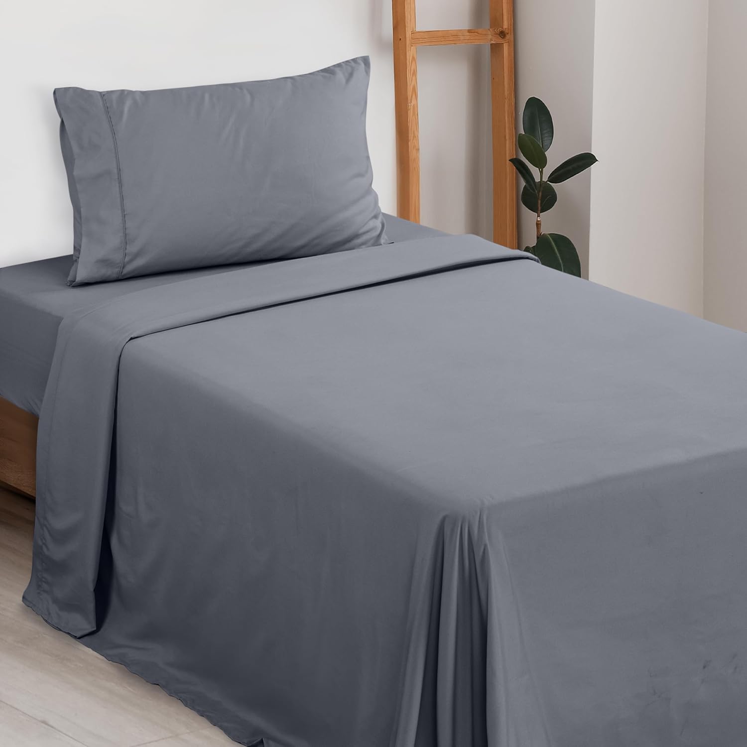 Amazon.com: Utopia Bedding Twin Sheets Set - Brushed Microfiber - Soft Bed Sheets for Twin Size ...