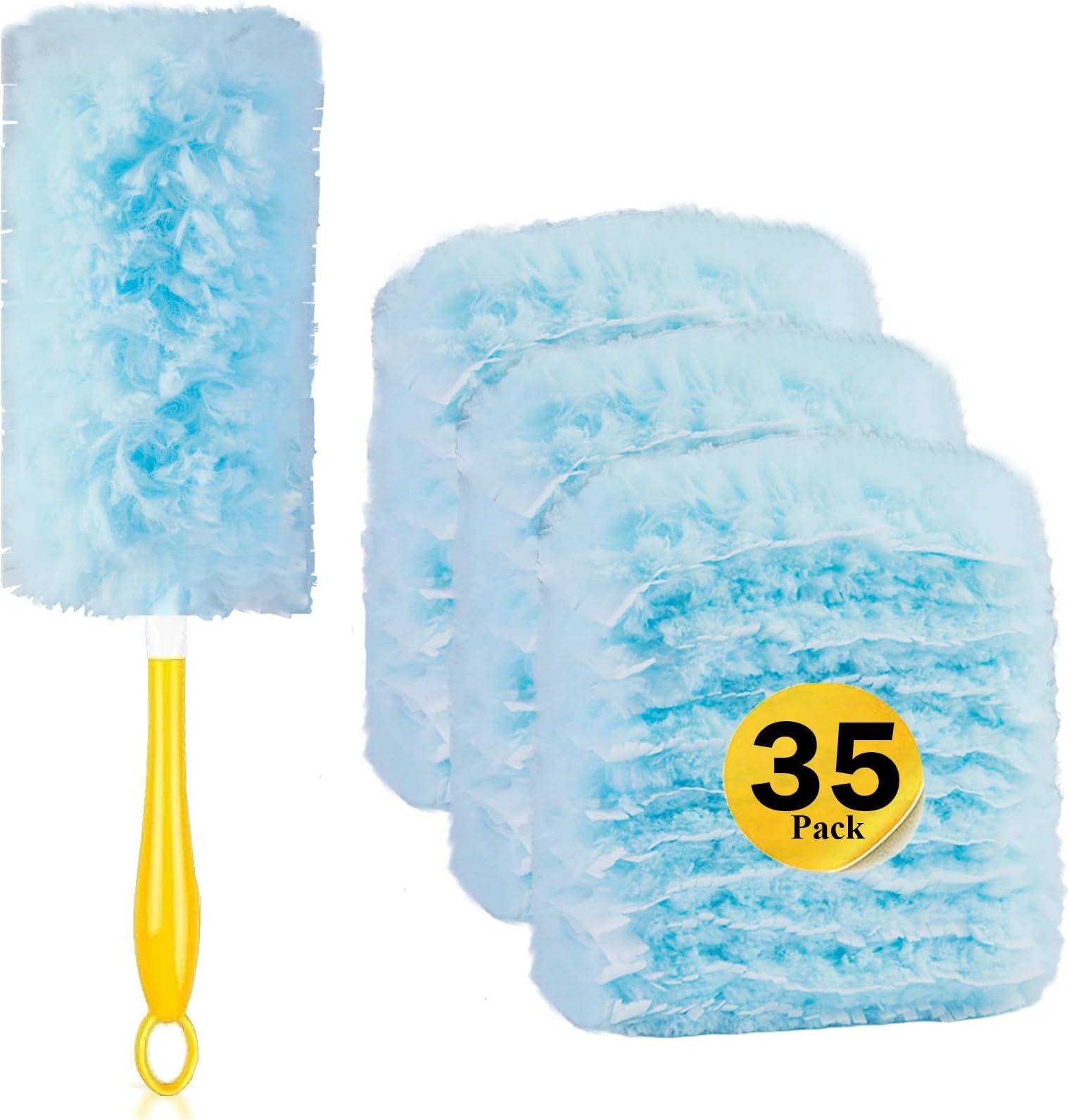 Amazon.com: Duster Refills for Swiffer Dusters, 35 Count 360 Heavy Duty ...