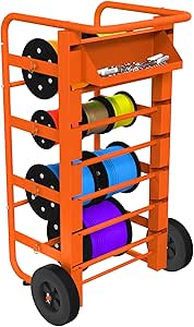 Amazon.com: Wire Spool Rack Cable Caddy,Portable Wire Rack Dispenser ...