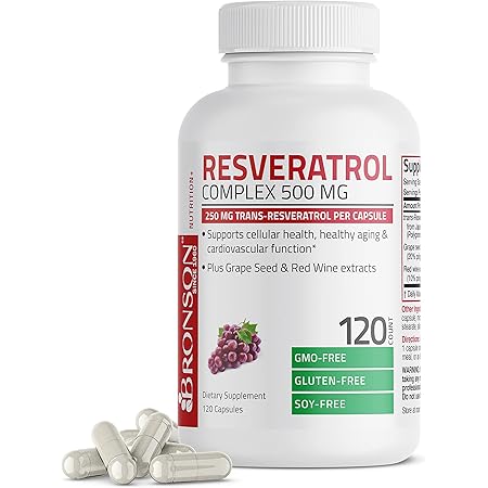 Amazon.com: Resveratrol Supplement - Potent 1400mg Formula with Trans ...