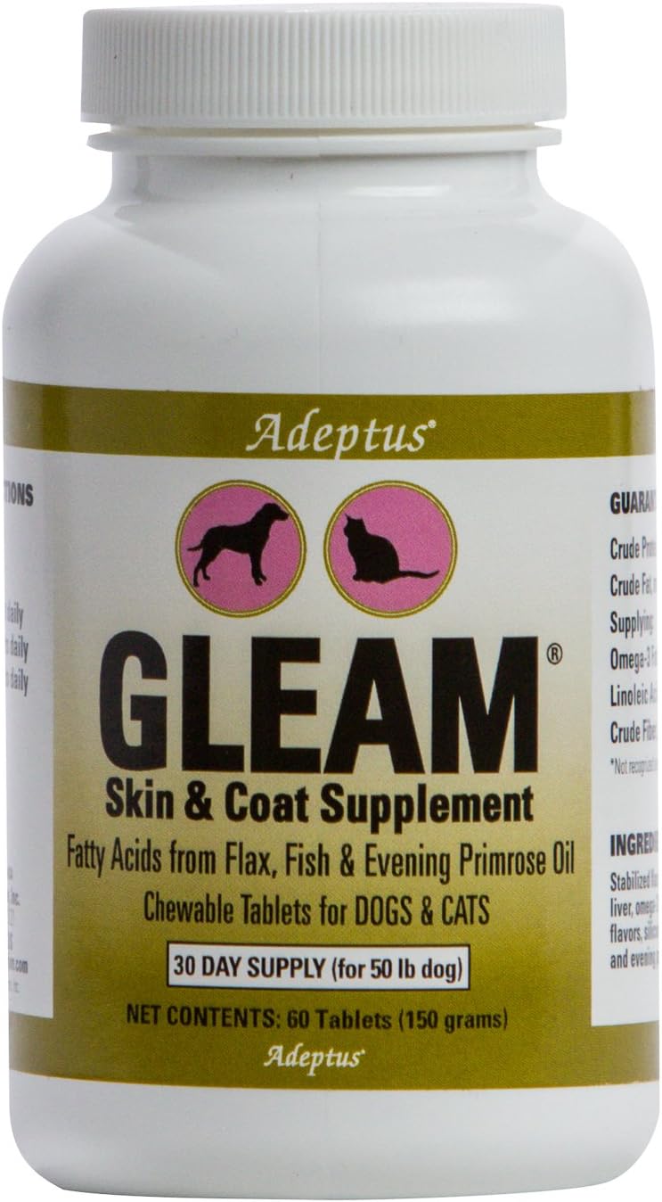 Amazon.com : Adeptus Nutrition 60 Tablets Gleam Pet Food, 3.5 x 3.5 x 4 ...