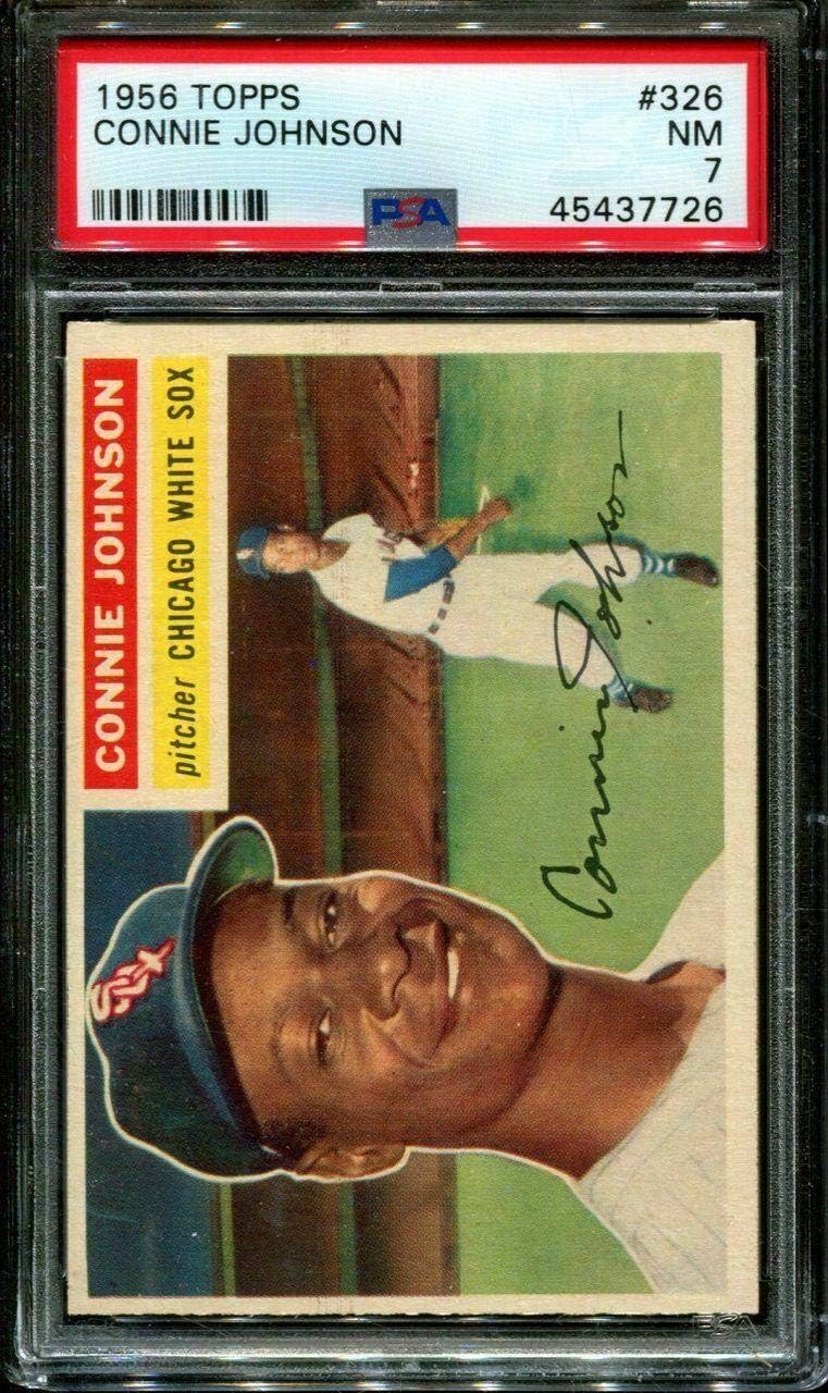Amazon.com: 1956 Topps #326 Connie Johnson Rc White Sox 7 B2835505-726 ...