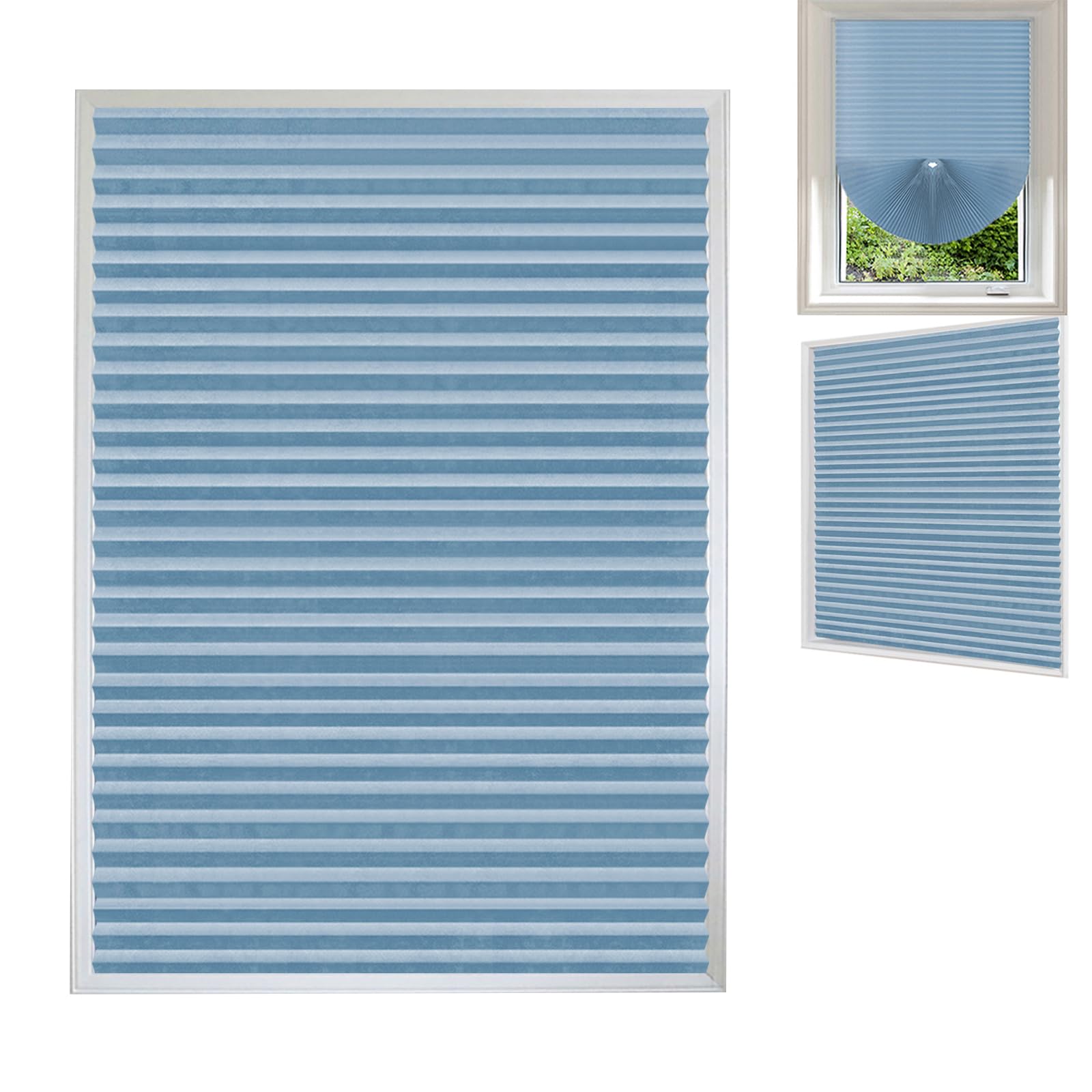 Amazon.com: Adhesive Blinds for Windows, Waterproof Window Shades for ...