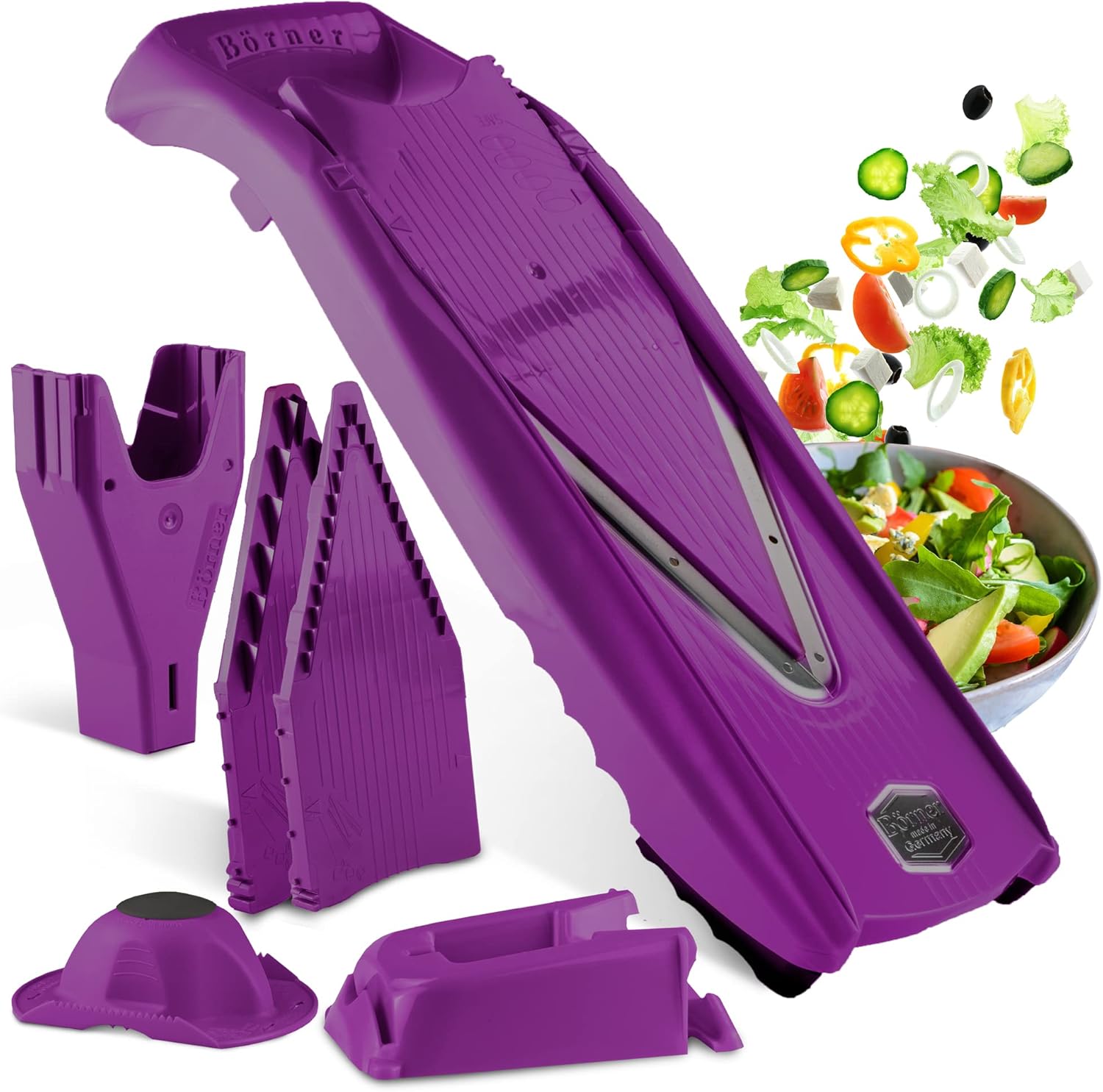 Amazon.com: Börner V5 PowerLine Mandoline Slicer Professional Set (7 ...