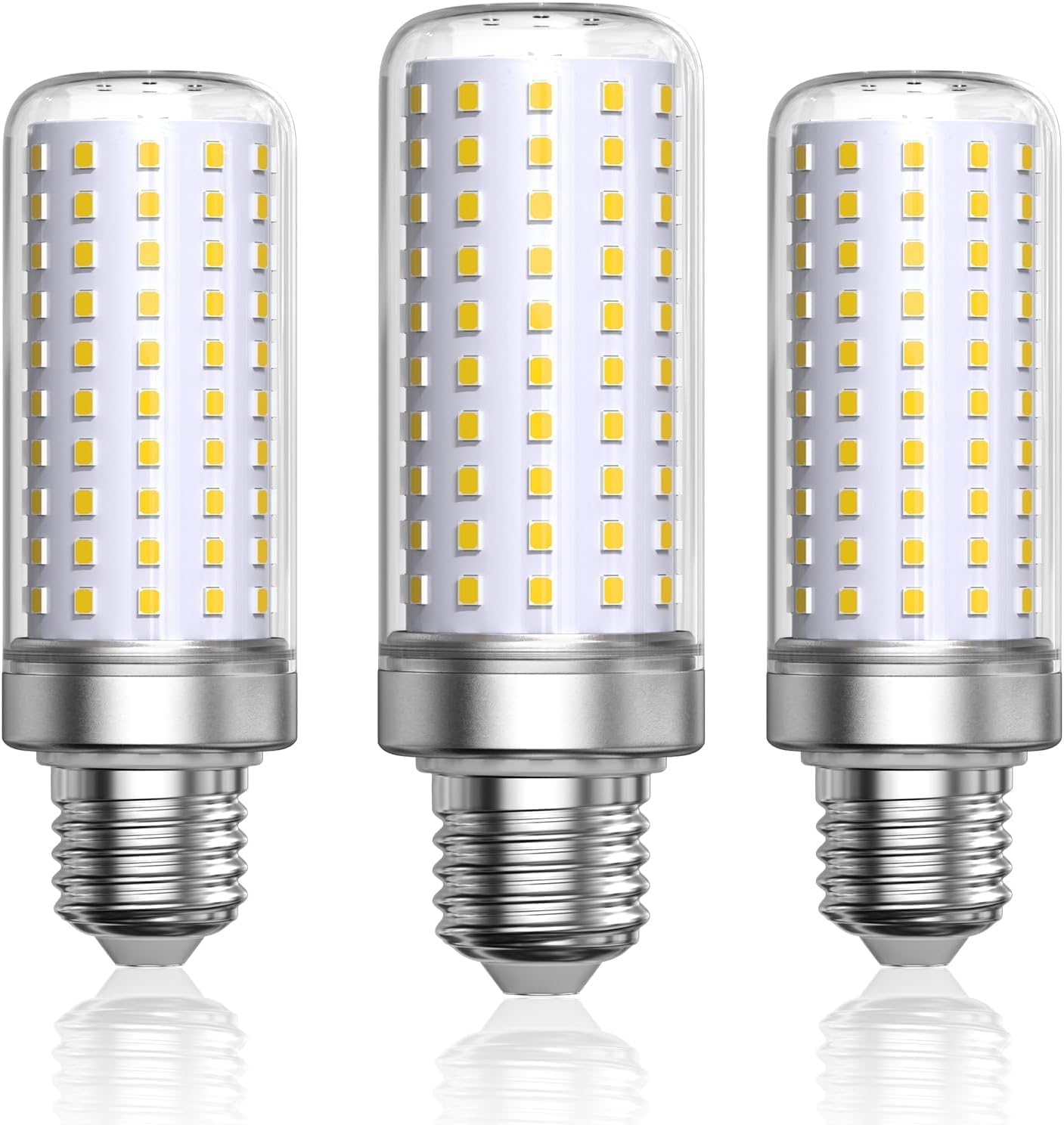Lamptobe E27 LED Bulb Corn, E27 Edison Screw Bulb, Cool White 6000K, 25W Equivalent 200W Halogen ...