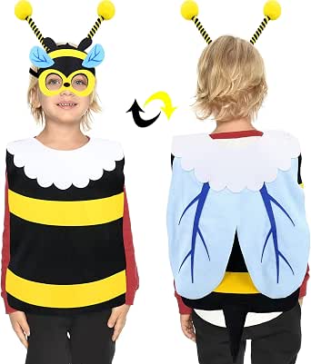 Amazon.com: IROLEHOME Bee-Costume for Toddler-Kids Ladybug Costume for ...