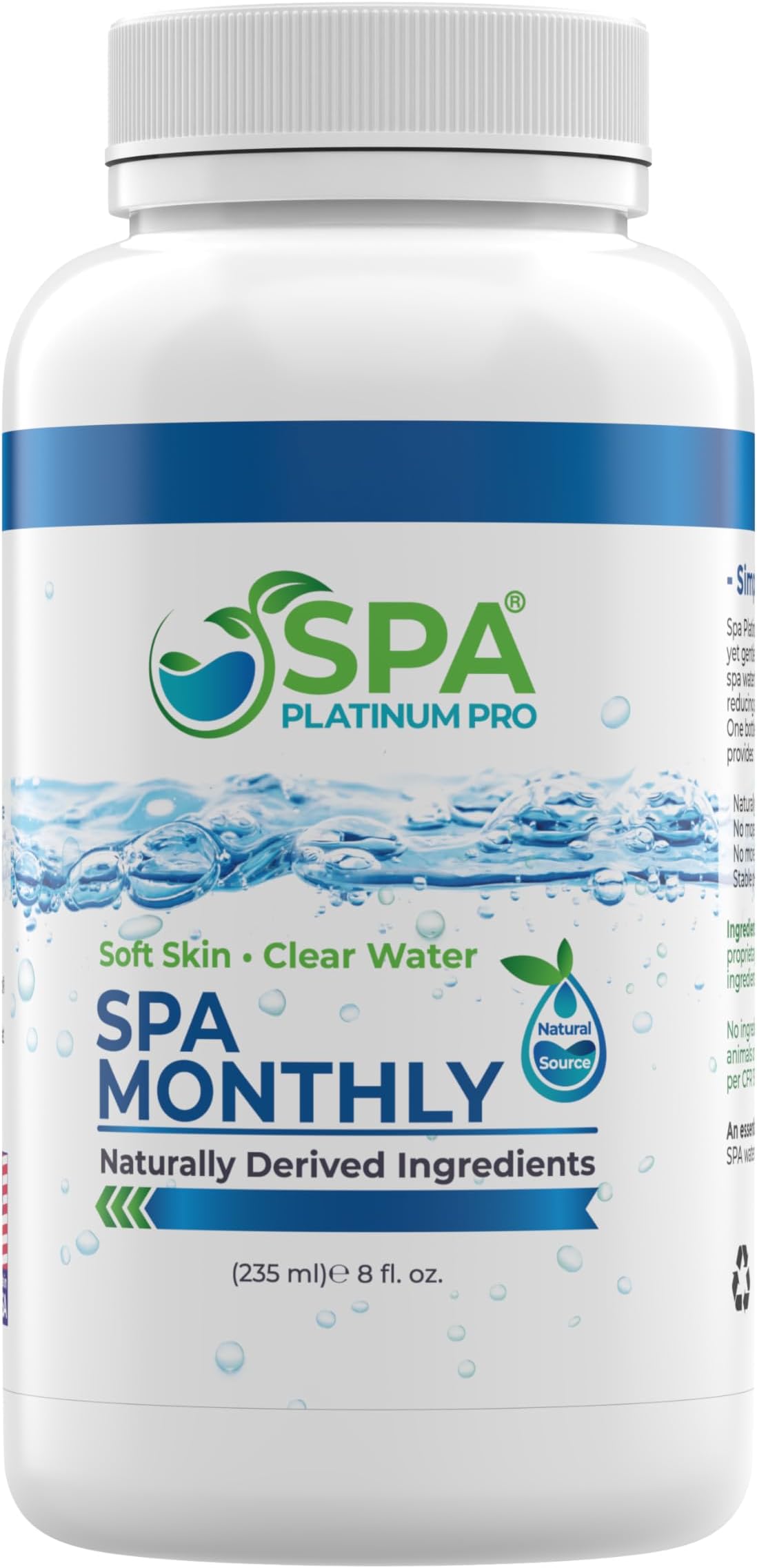 Amazon.com : Natural Spa Chlorine Free Hot Tub Water Treatment Starter ...