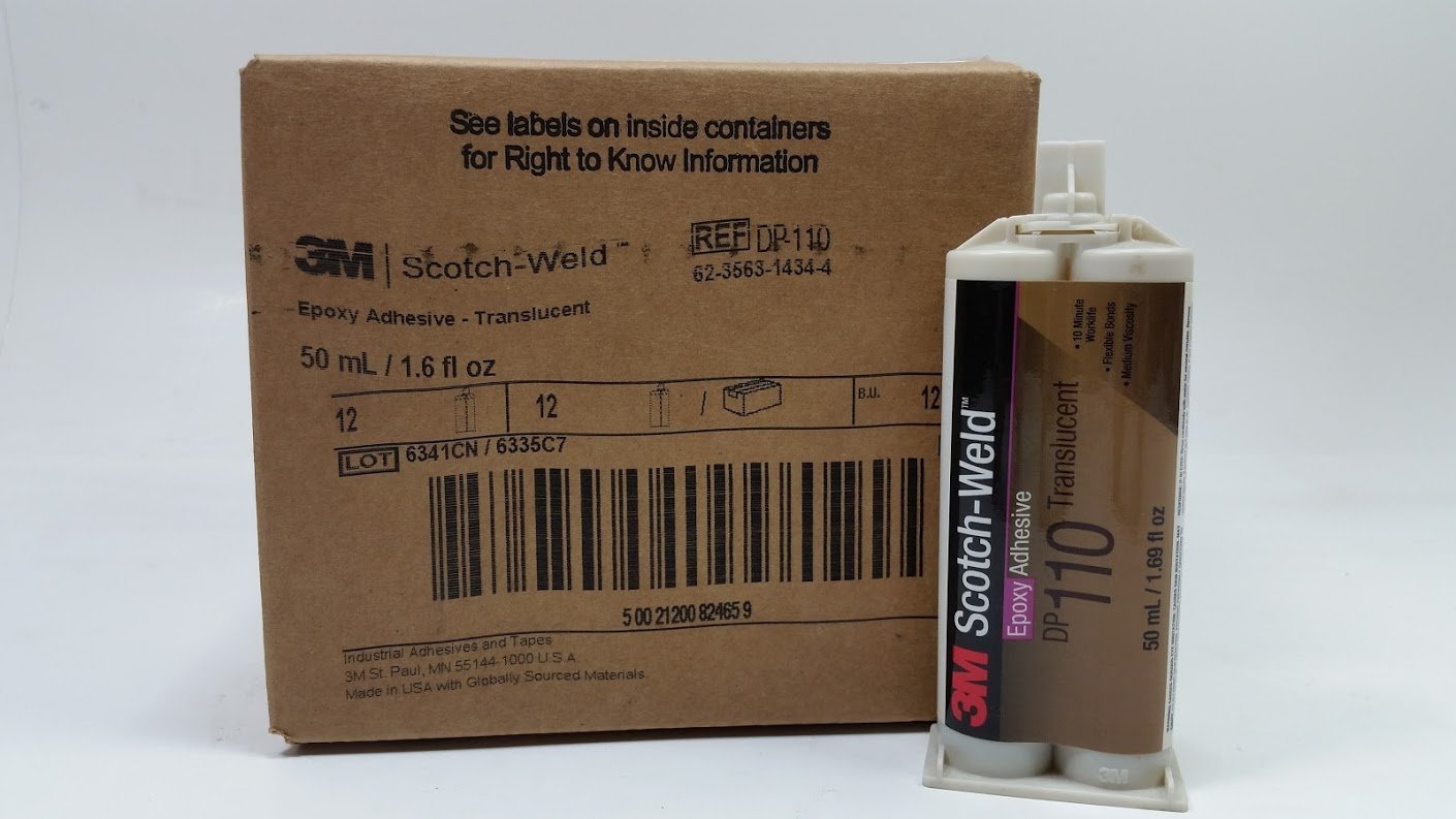 3M(TM) Scotch-Weld(TM) Epoxy Adhesive DP110 Translucent, 50 mL, 12 per ...