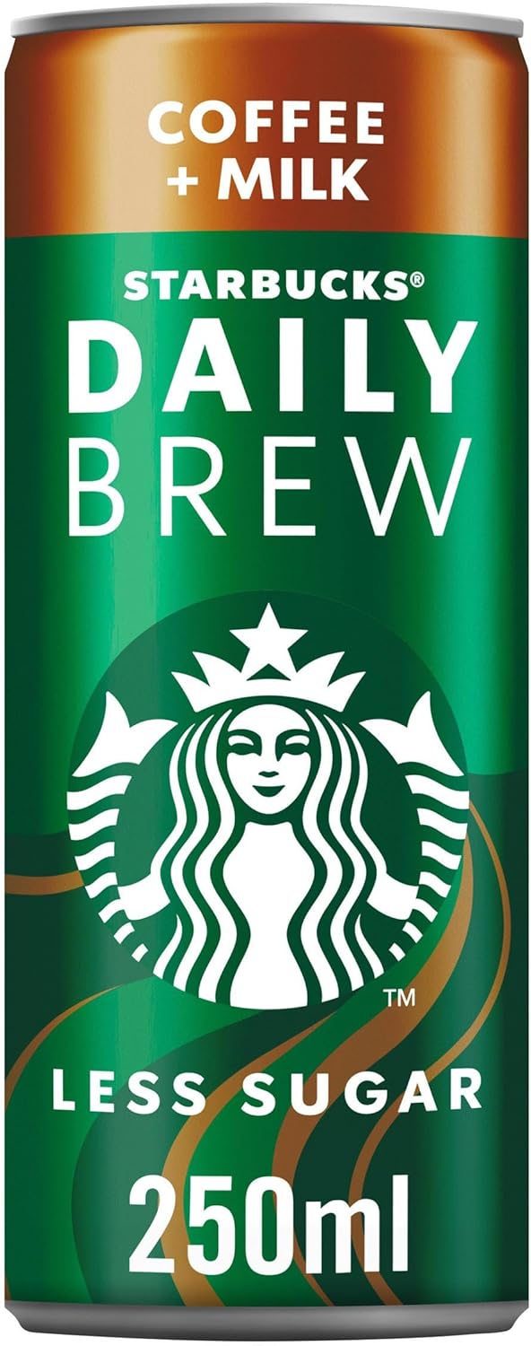 Starbucks Daily Brew Coffee with Milk 250ml : Amazon.co.uk: Grocery