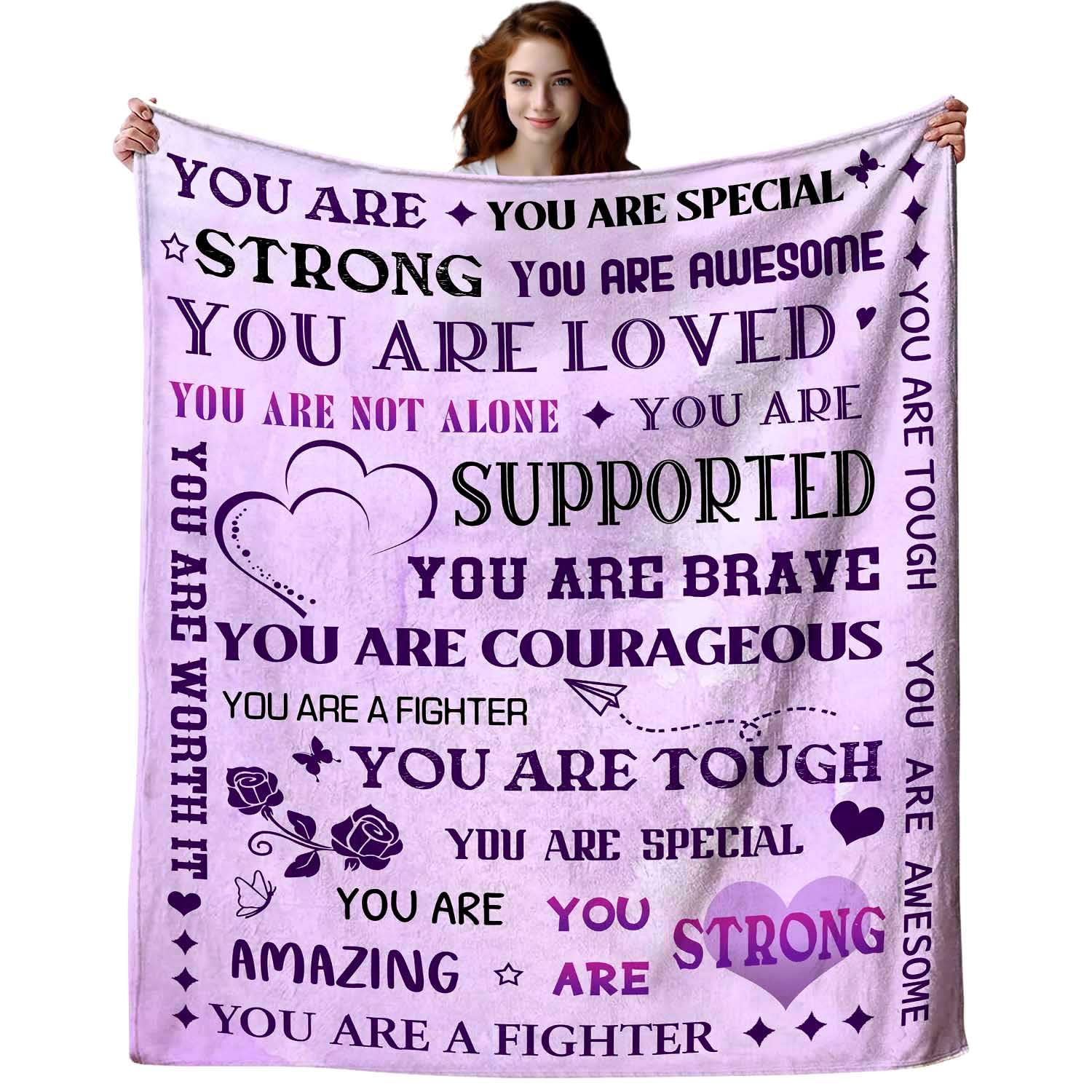Amazon.com: Super Soft Warm Hugs Blanket Sympathy Inspirational Throw ...