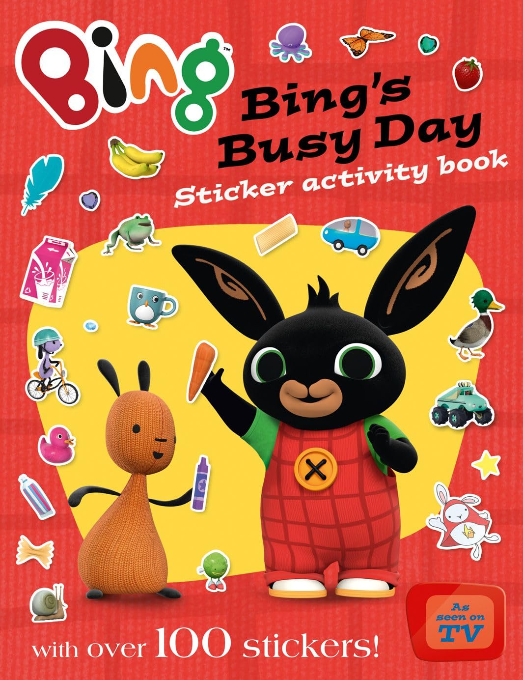 Amazon | Bing’s Busy Day Sticker Activity Book | Activity Books
