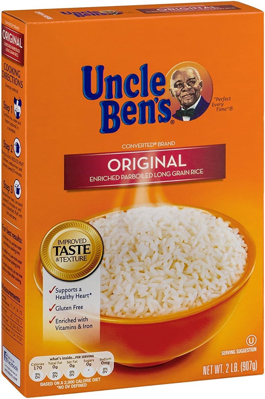 Amazon.com : Uncle Ben's, Enriched Parboiled Long Grain Rice, Original ...