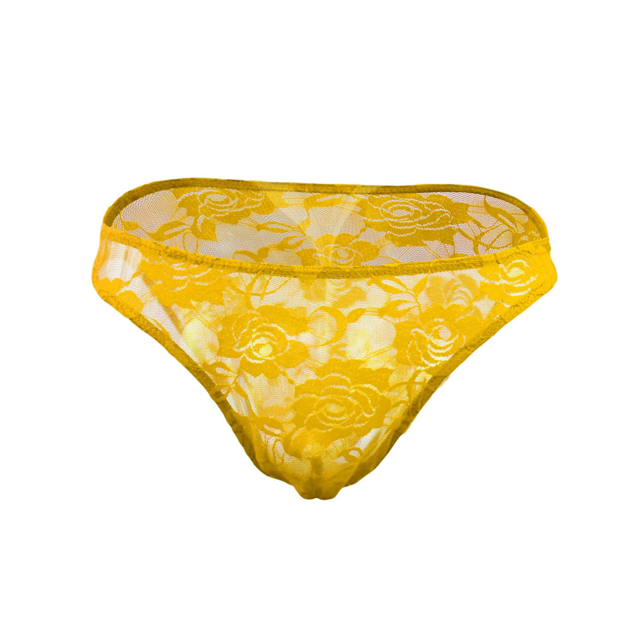 Extlps Transparent Lace Briefs Low Rise Briefs G String Underwear ...