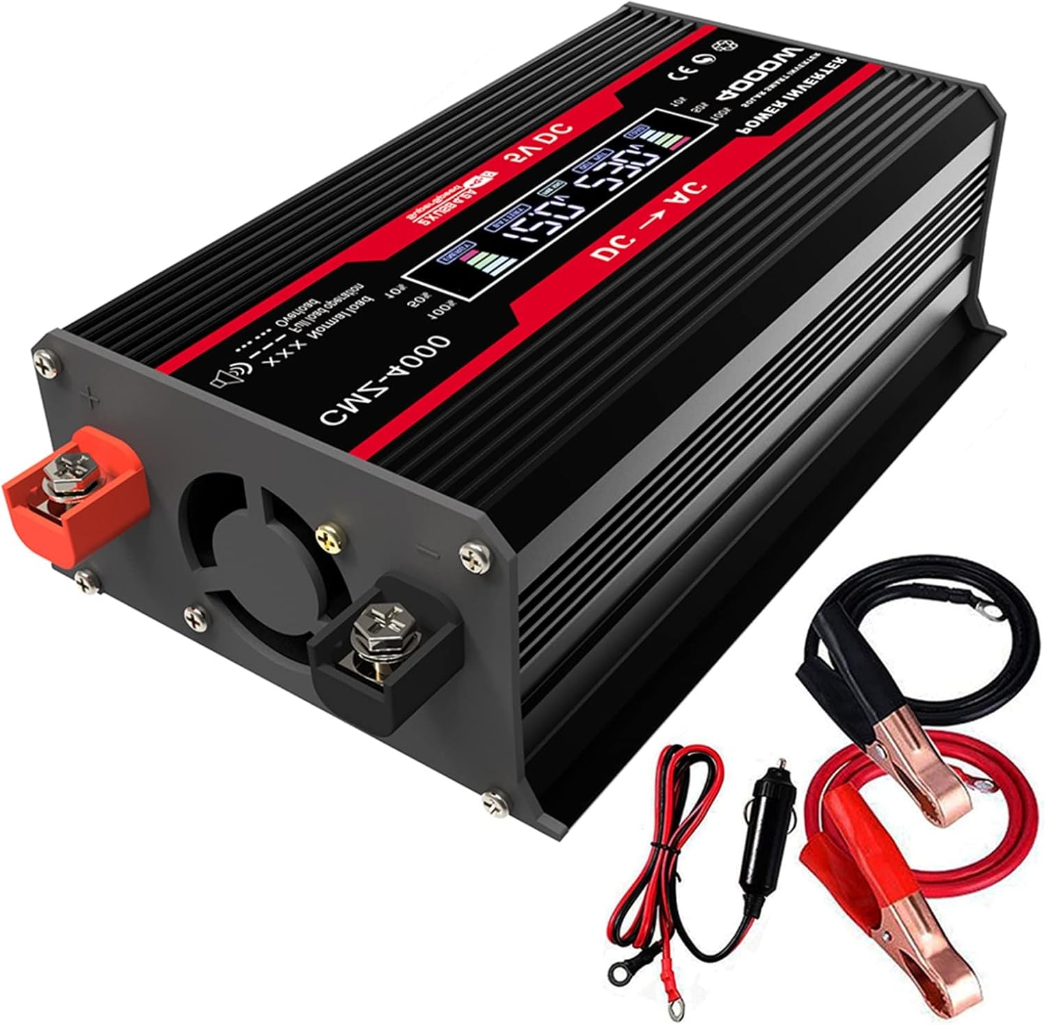 Amazon.com: 300W Pure Sine Wave Power Inverter DC 12V to AC 110V/220V ...
