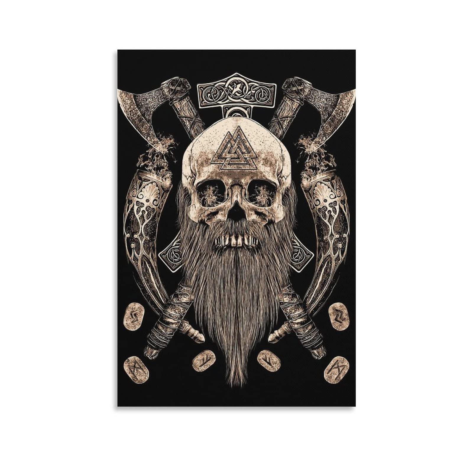 Viking Skull Beard