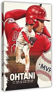 Amazon.com: Shohei Ohtani Baseball Sports Player Poster HD Printed 5 ...