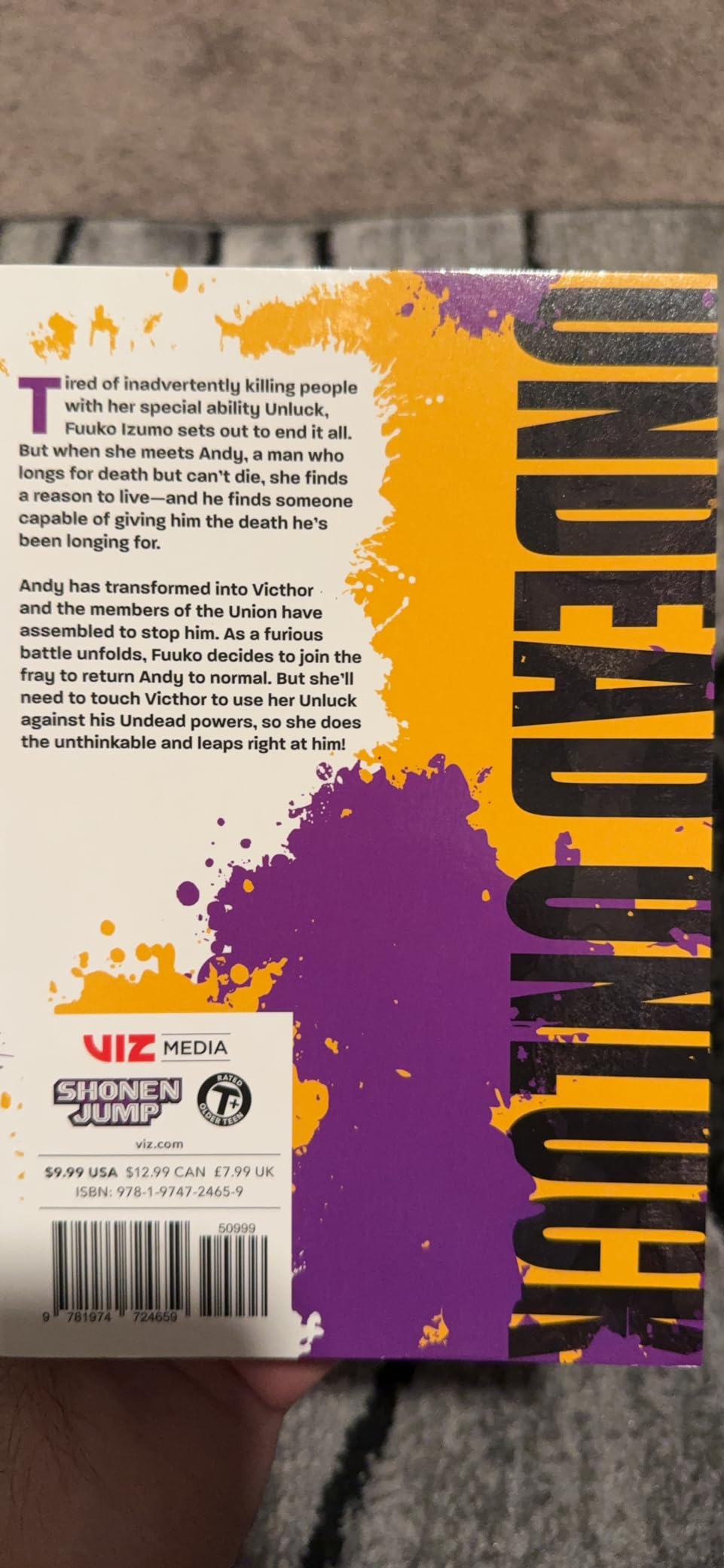 Amazon.com: Undead Unluck, Vol. 3 (3): 9781974724659: Tozuka, Yoshifumi ...