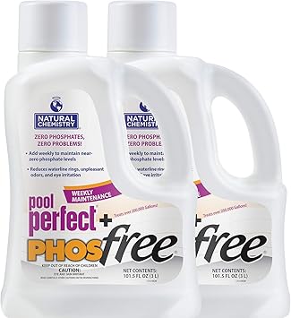 Amazon.com : Natural Chemistry® Pool Perfect® + Phosfree®, 3-Liter (2 ...