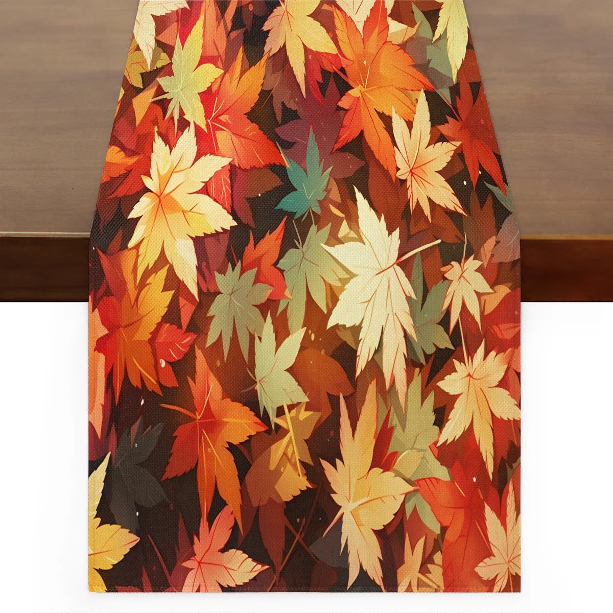 Amazon.com: Ioracida Maple Leaves Table Runners, 13 x 72 Kitchen Dining Table Decoration for ...