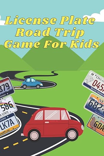 License Plate Road Trip Game For Kids: License Plate Search Game for ...